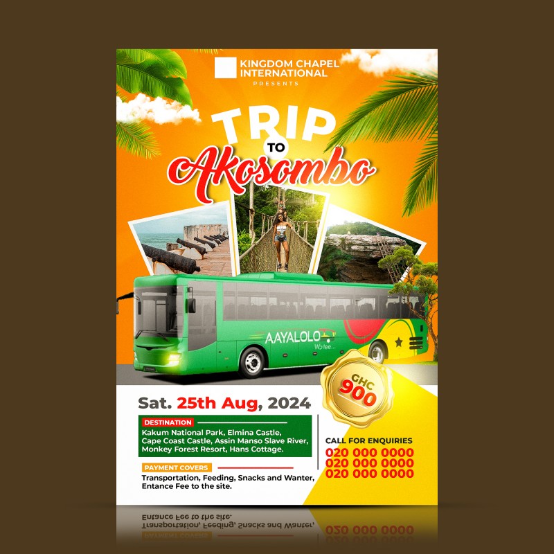 Buy EXCURSION / TRIP Flyer 008 by seth bani on Selar