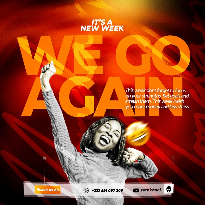 Buy NEW WEEK FLYER DESIGN TEMPLATE by seth bani on Selar