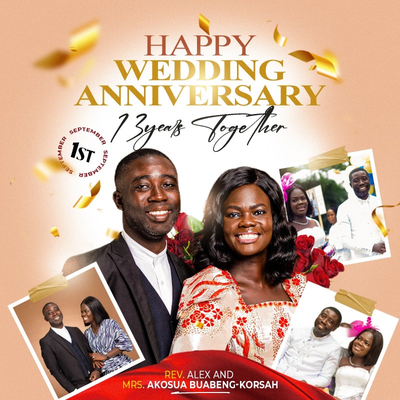 Buy WEDDING ANNIVERSARY FLYER 11 by seth bani on Selar