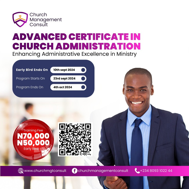 Buy ADVANCED CERTIFICATE IN CHURCH ADMINISTRATION by Seyi Oladimeji on ...