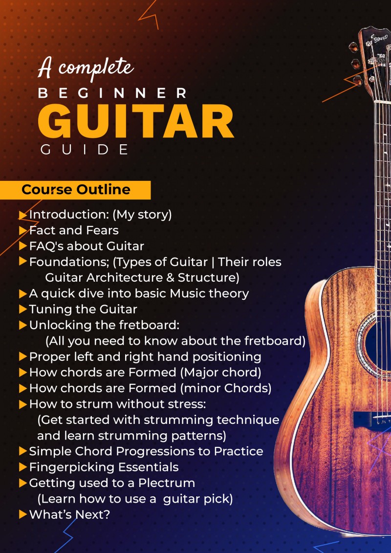 Buy A Complete Beginner Guitar Guide - start and master your basics in ...