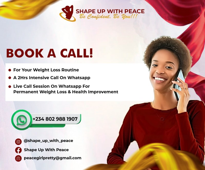 Buy 2HRS INTENSIVE LIVE CALL SESSION by SHAPE UP WITH PEACE on Selar