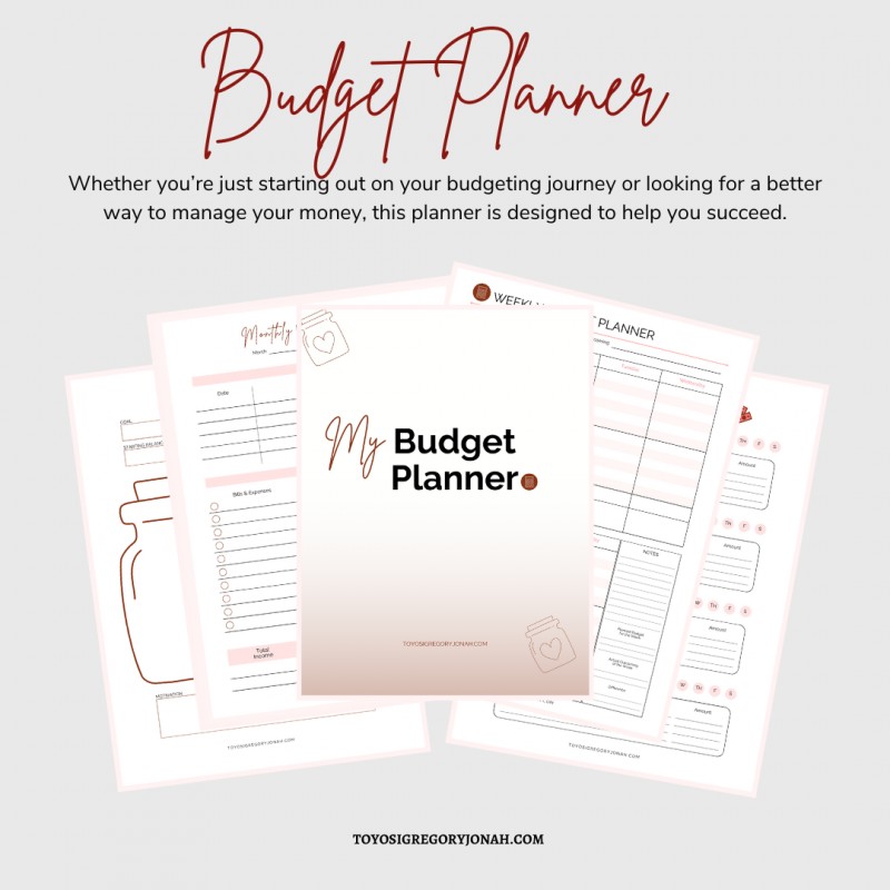 Buy My Budget Planner by She Thrives on Selar