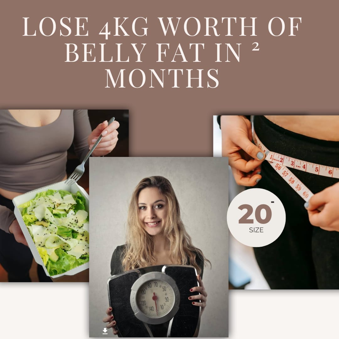 Buy LOSE 4KG WORTH OF BELLY FAT IN 2 MONTHS by BookNext Digital on Selar.co
