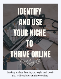 Buy IDENTIFY AND USE YOUR NICHE TO THRIVE ONLINE. by Simply DigiOla on Selar