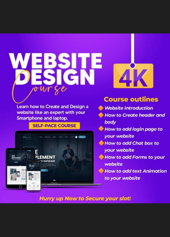 Buy WEBSITE DESIGN COURSE by Sir Zealot on Selar