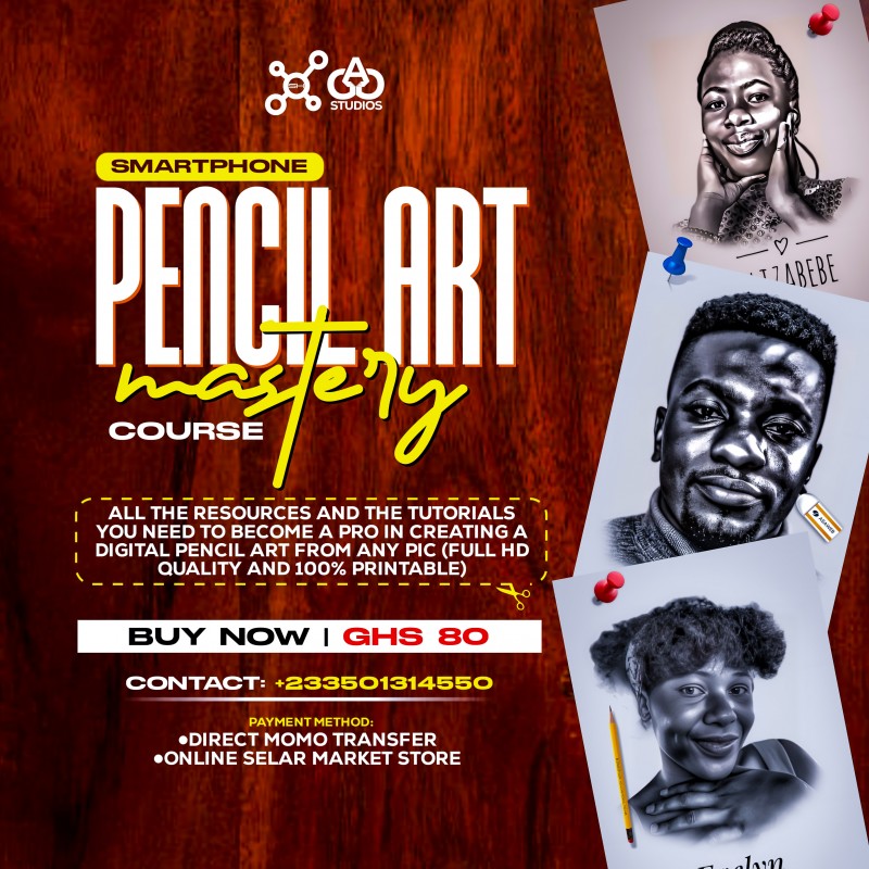 Buy Digital Pencil Art Mastery Course by SKILLSHUB LTD on Selar