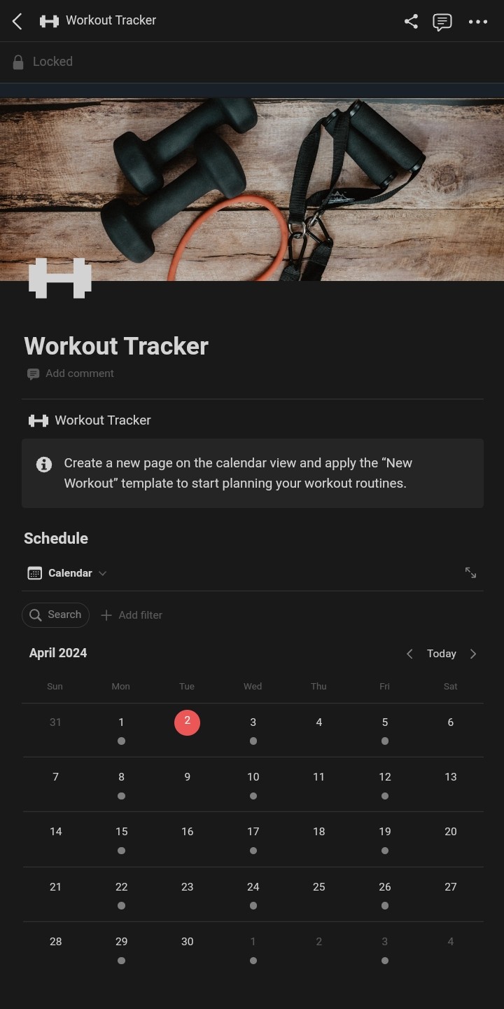 Buy Workout Tracker by Skills Hub on Selar