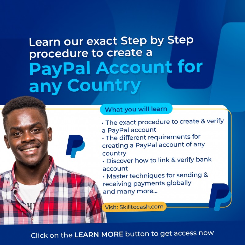 Buy Learn to Create PayPal Account of Any Country: The Ultimate Guide ...