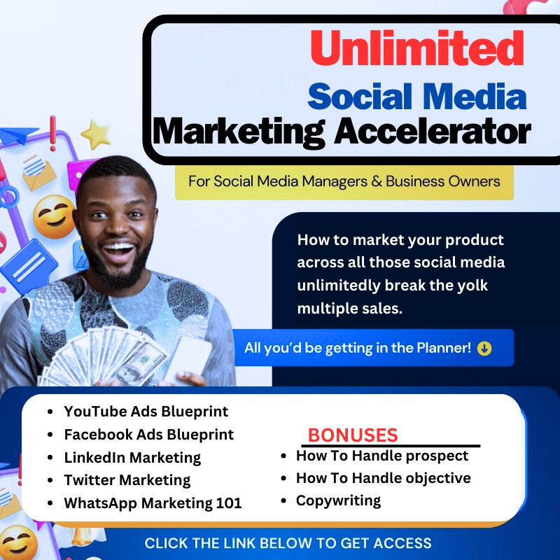 Buy Unlimited Social Media Marketing Accelerator. by SMART EARNING ...