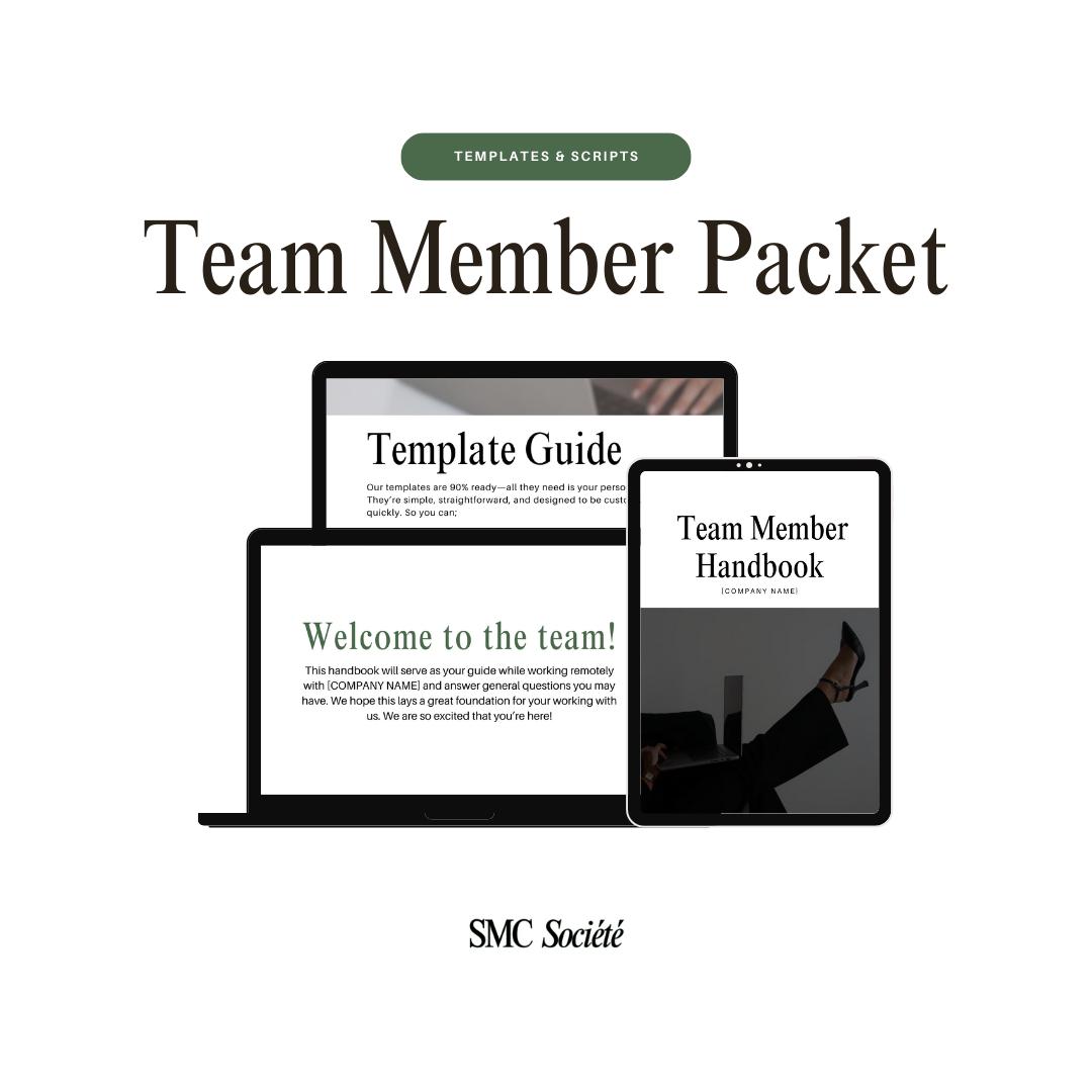 Buy Team Onboarding Packet by SMC Société on Selar