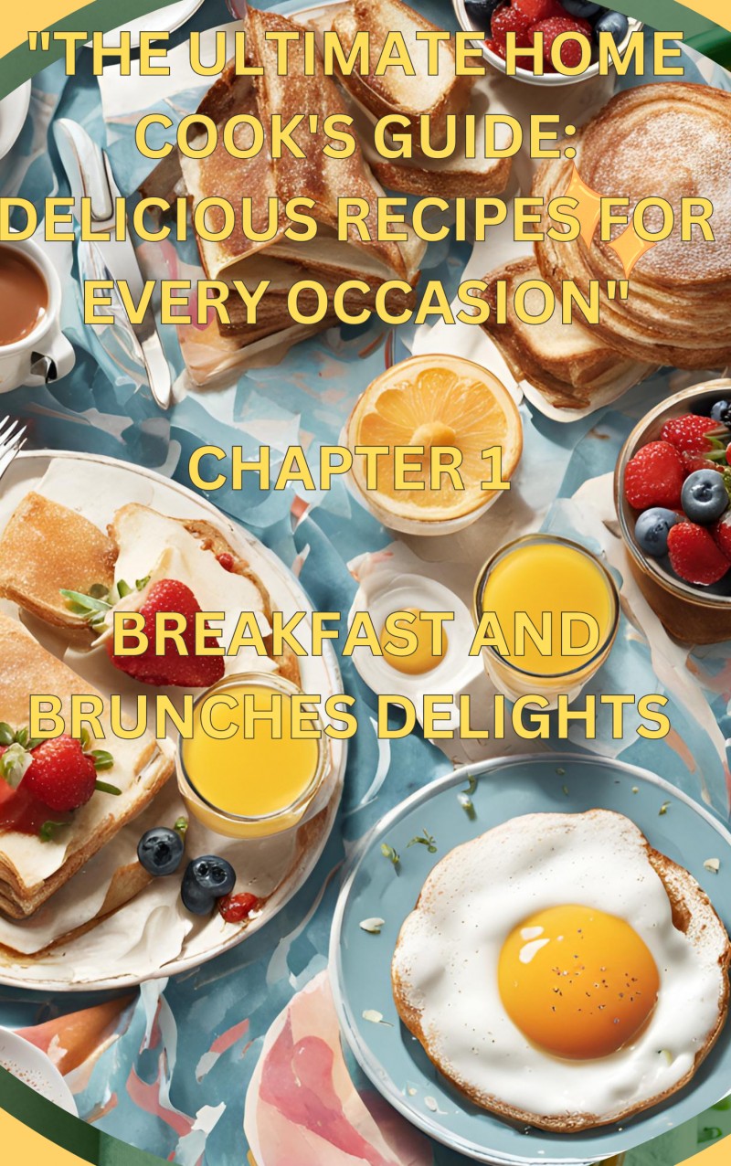 Buy THE ULTIMATE HOME COOK'S GUIDE: DELICIOUS RECIPES FOR EVERY OCCASION CHAPTER 1: BREAKFAST ...