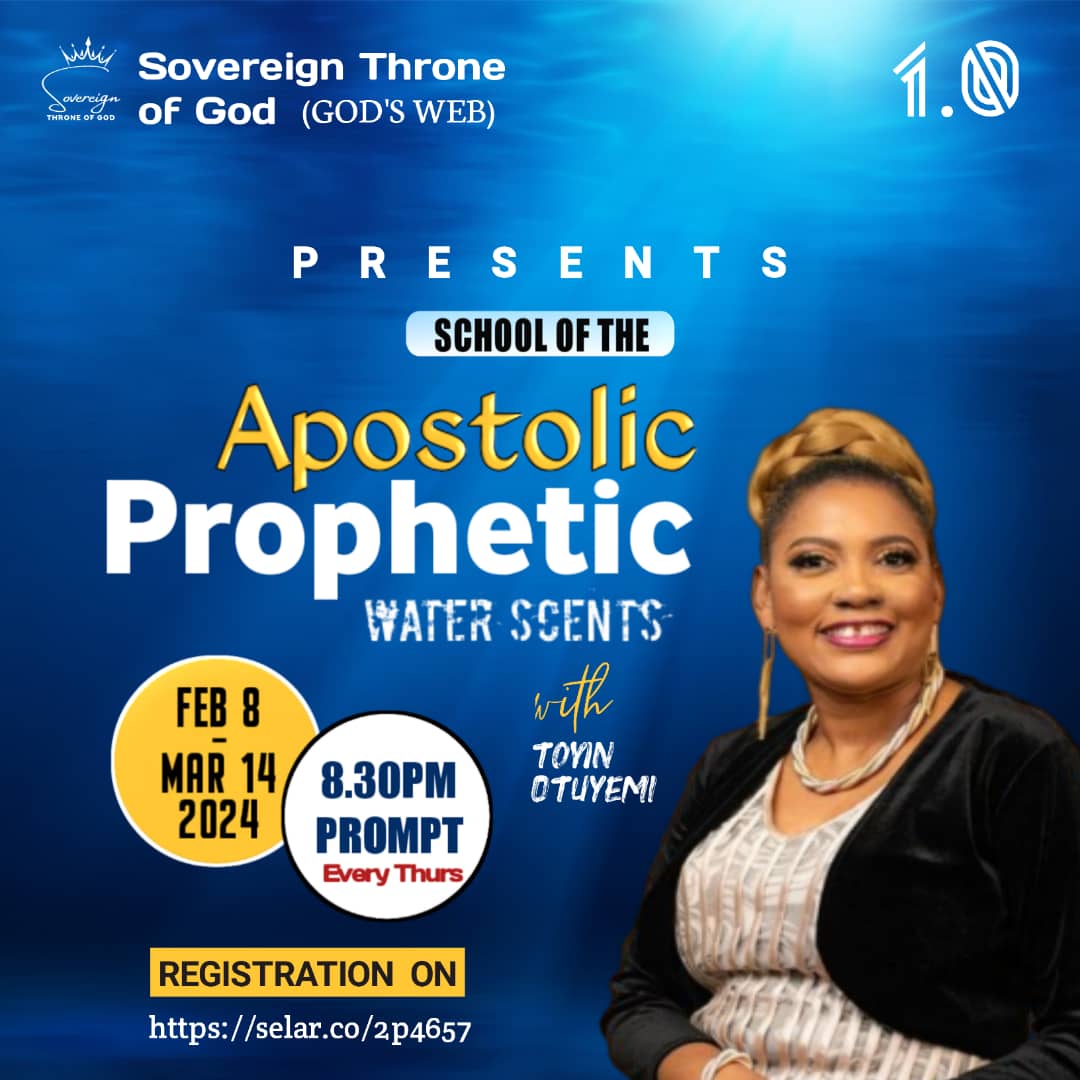Buy APOSTOLIC PROPHETIC WATER SCENTS 1.0 by Sovereign Throne of God on ...
