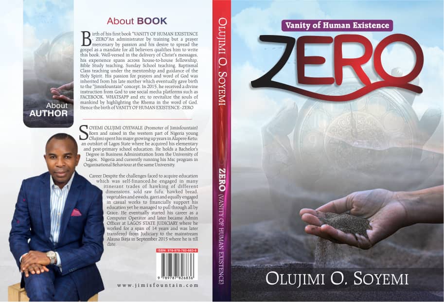 Buy VANITY OF HUMAN EXISTENCE by Soyemi Olujimi Oyewale on Selar
