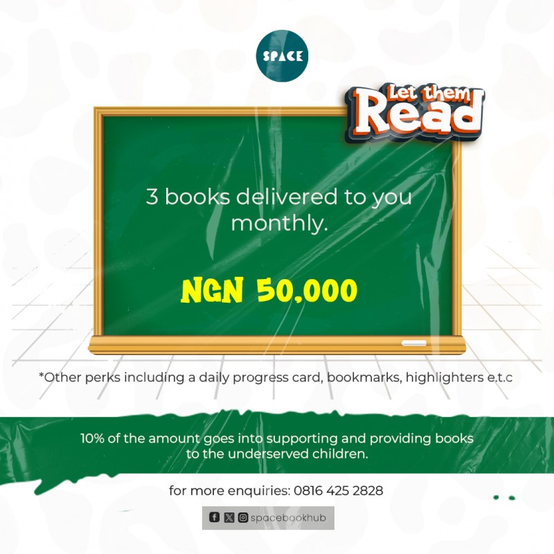 Subscribe Book subscription for 3 months by Space Bookhub on Selar