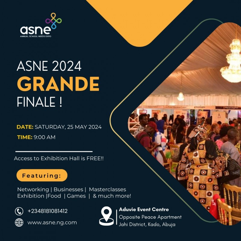 Get ASNE 2024 Exhibition hall pass by School Resource Centre on Selar