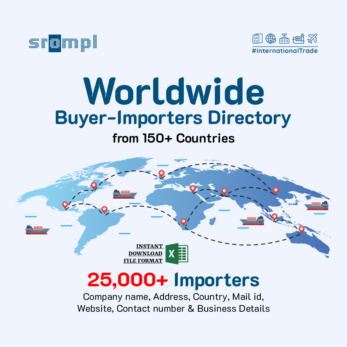 Buy Worldwide Buyer-Importers Directory by SROMPL on Selar