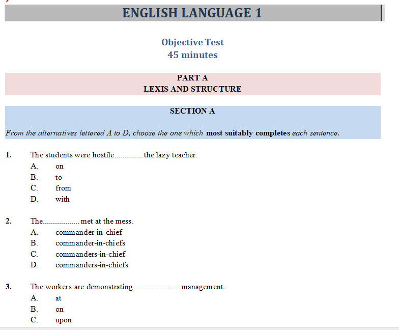 Buy BECE English Language Past Questions and Answer PDF by StechiteGist ...