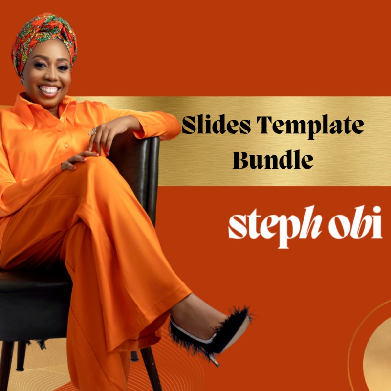 Buy Slides Template Bundle by Stephanie Obi on Selar