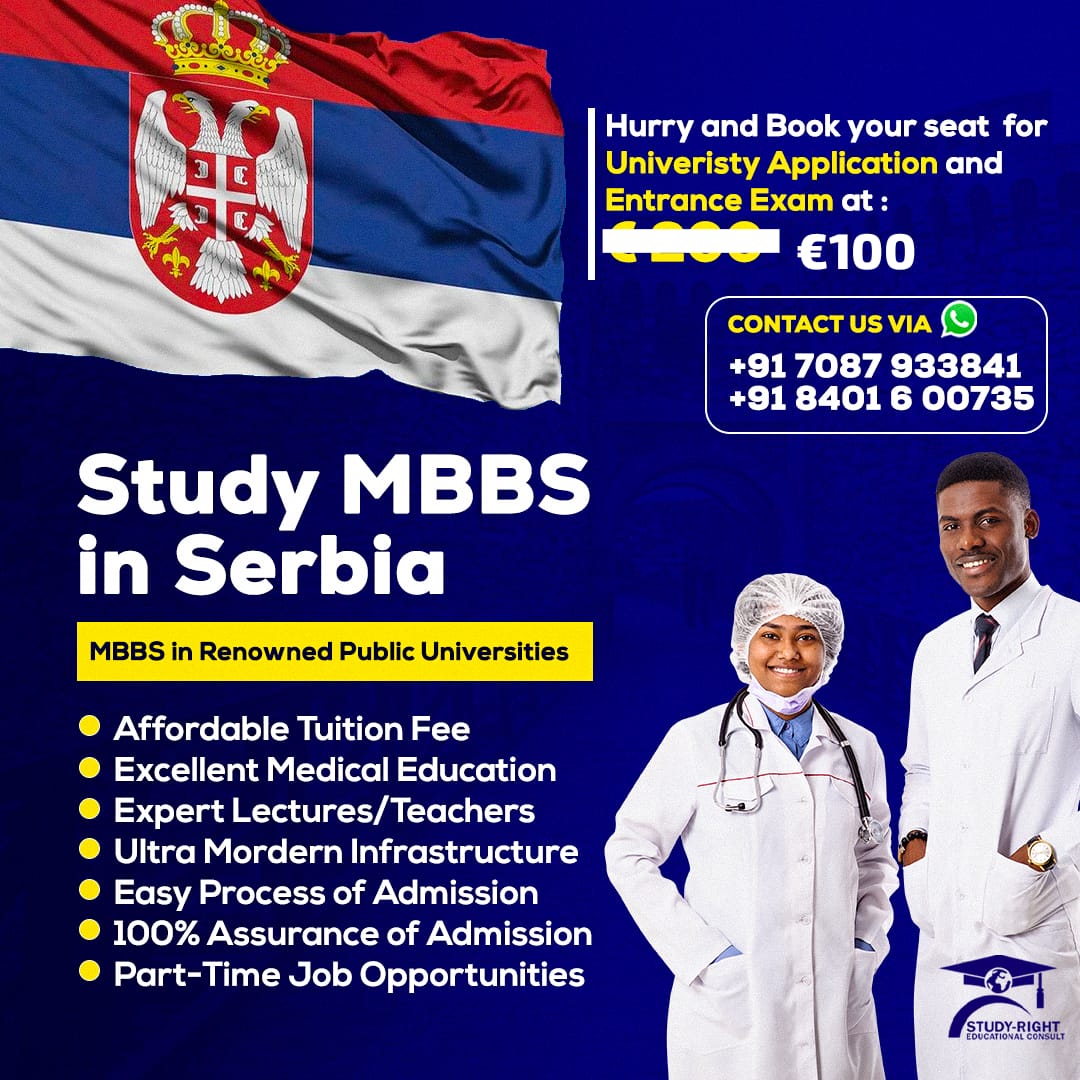 Buy Application Fee, Serbia MBBS by STUDY-RIGHT Educational Consult on Selar
