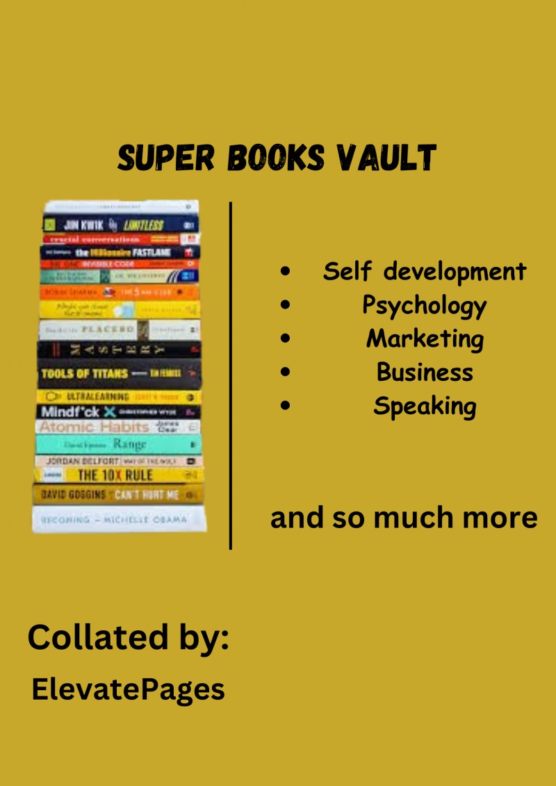 Buy Super Books Vault by Sulaimon Dolapo on Selar
