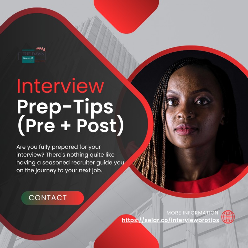 Buy Interview Prep Pro Tips (Pre & Post) by Susan Kamau on Selar