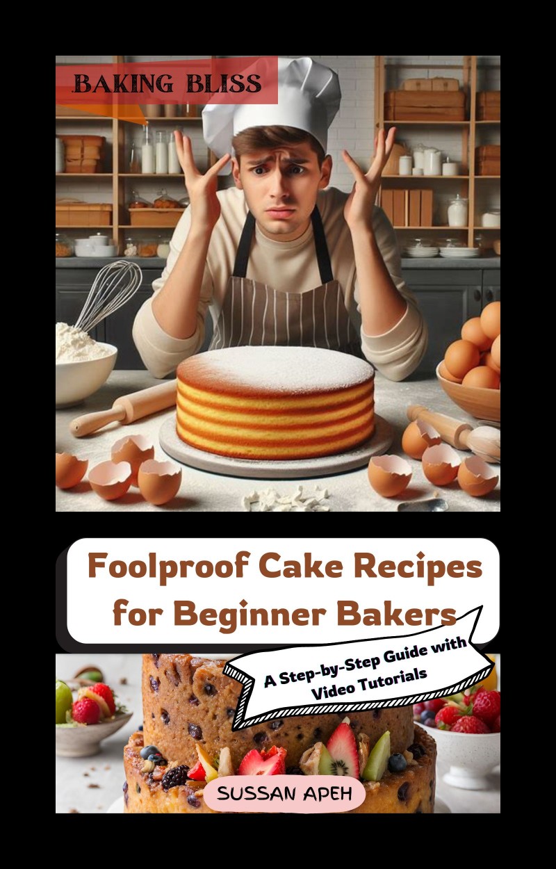 Buy "Baking Bliss: Foolproof Cake Recipes for Beginner Bakers - A Step-by-Step Guide with Video ...