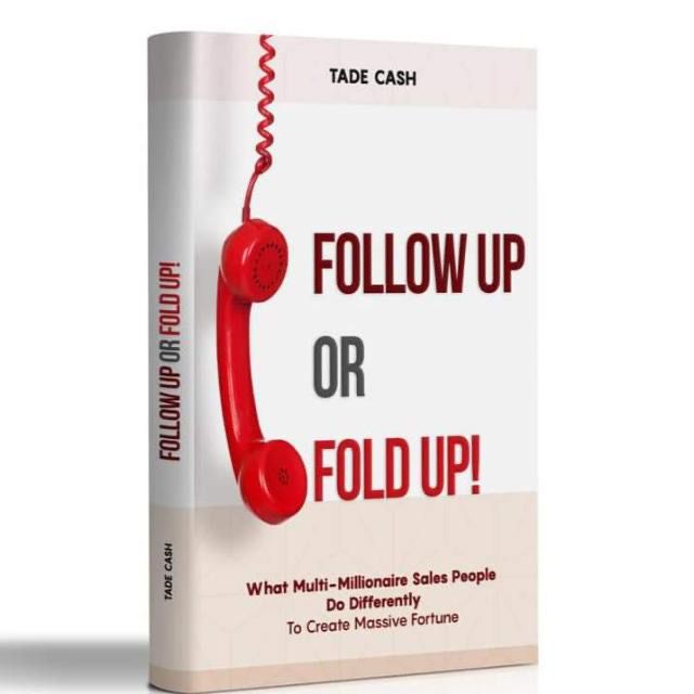 Buy FOLLOW UP OR FOLD UP by Tade Cash on Selar