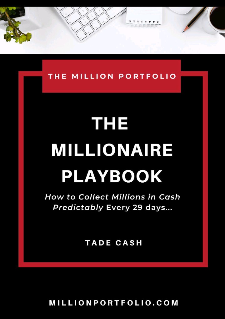 Buy THE MILLIONAIRE PLAYBOOK by Tade Cash on Selar