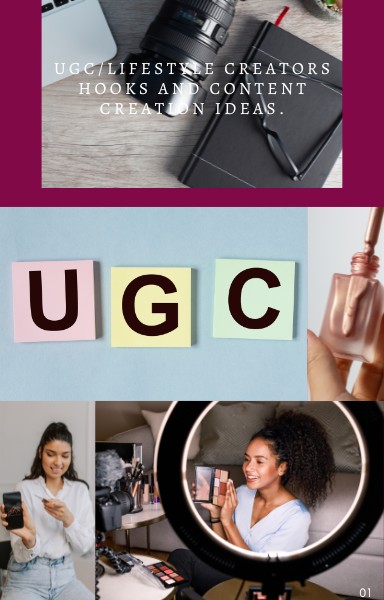 Buy UGC LIFESTYLE NICHE - VIRAL CREATOR HOOKS, CONTENT IDEAS AND MORE. by Tamara Laza on Selar