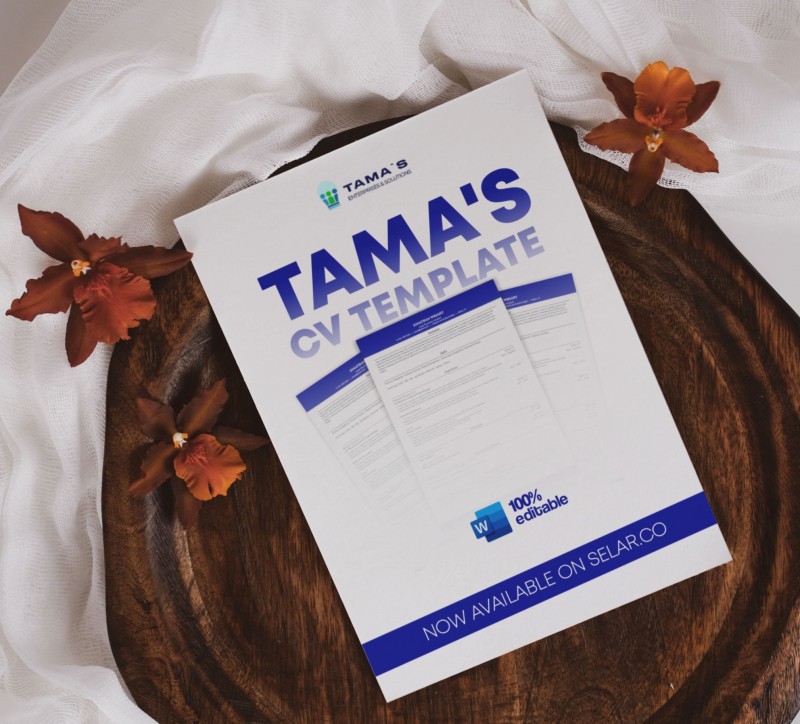 Buy TE&S DIY CV template by Tama’s Enterprises on Selar