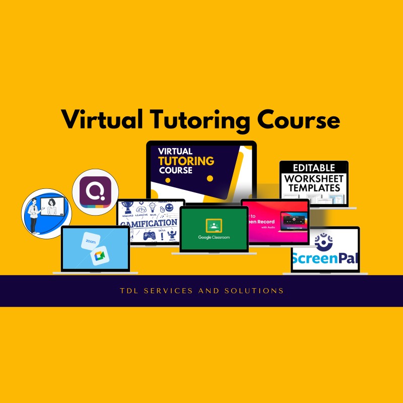 Buy Virtual Tutoring Course by TDL Services on Selar