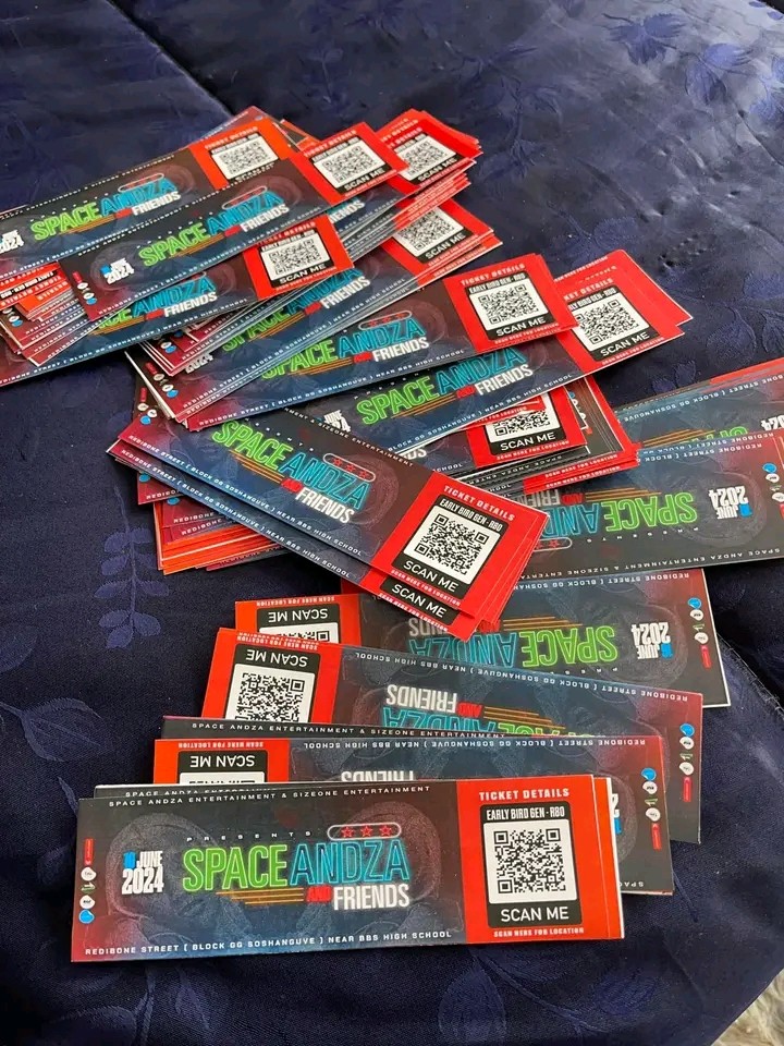 Buy Space Andza tickets by Tebatso Theo on Selar