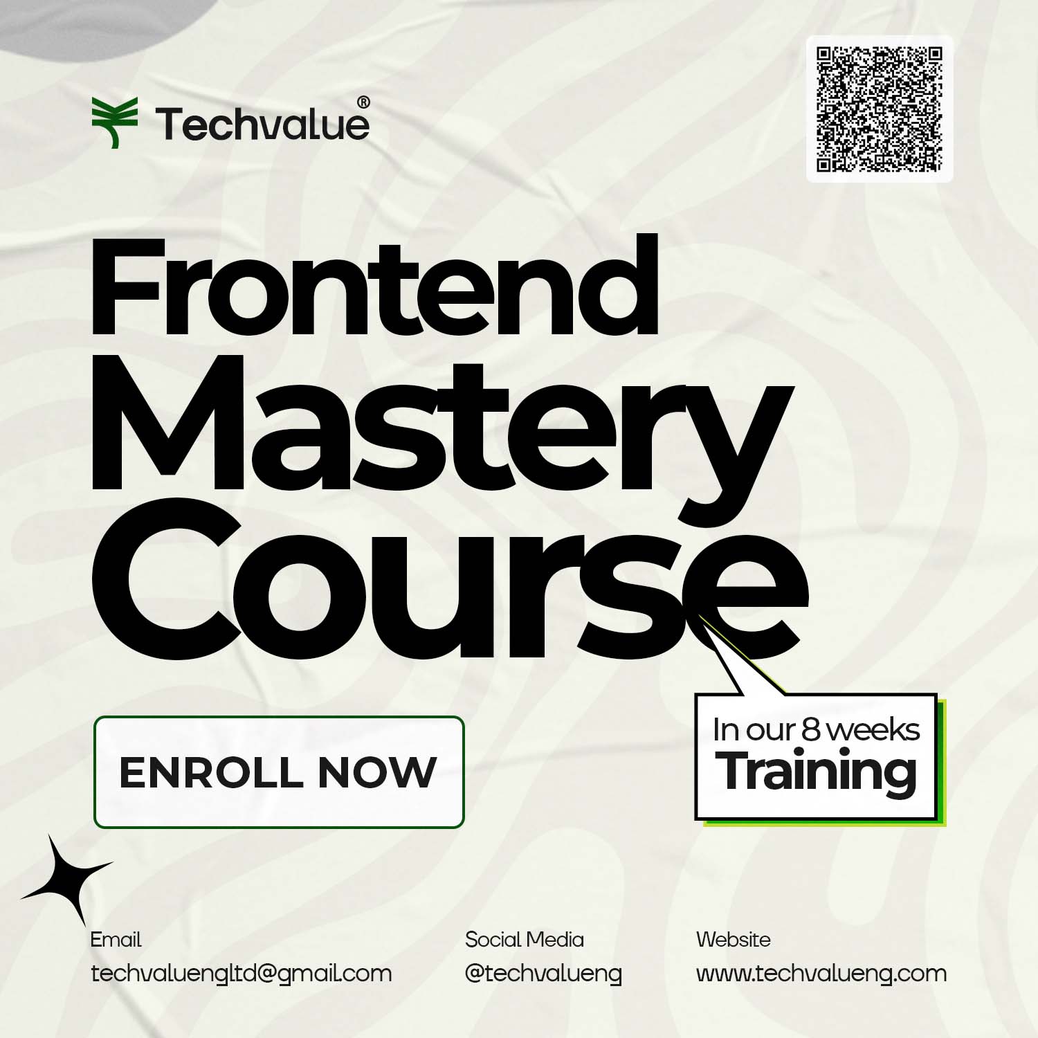 Buy Frontend with React JS (General Class) by Tech Value Nig Ltd on Selar