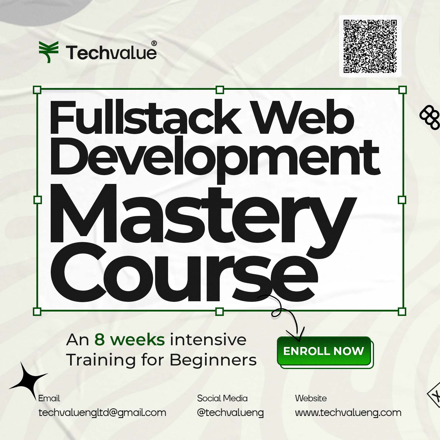 Buy FullStack Web Development (General Class) by Tech Value Nig Ltd on ...