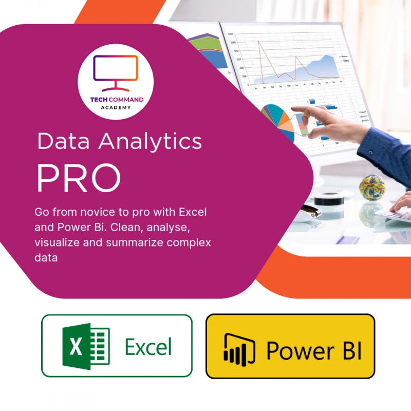 Buy Data Analytics Pro With Excel and Power BI by Tech Command on Selar