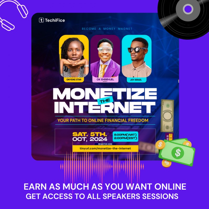 Buy Monetize the Internet [FULL REPLAY] by Techifice on Selar