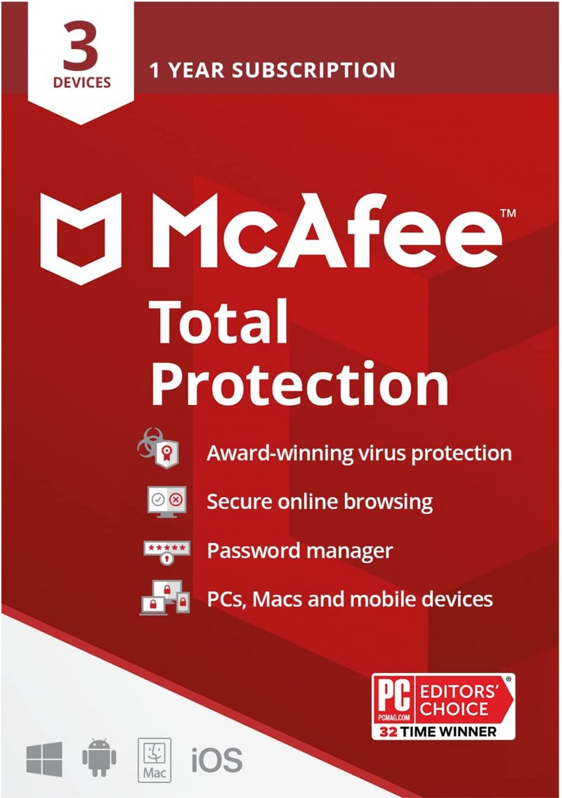 Get McAfee Total Protection by Techlover Store on Selar