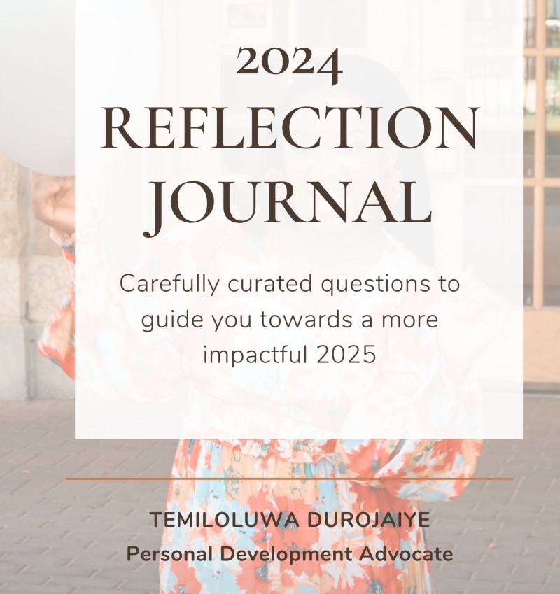Buy 2024 Reflection Journal by Temiloluwa Durojaiye on Selar
