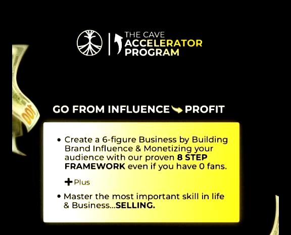Buy The Cave Accelerator Program by The Cave Stores on Selar