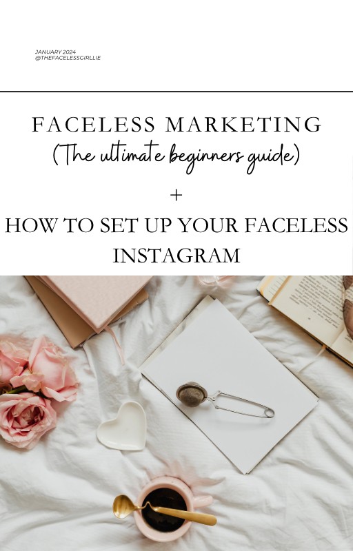 Buy The faceless marketing beginners guide by the facelessgirlie on Selar