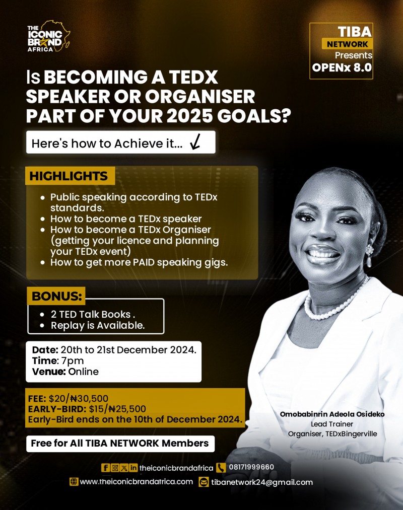 Buy OPENx 8.0 by The Iconic Brand Africa on Selar