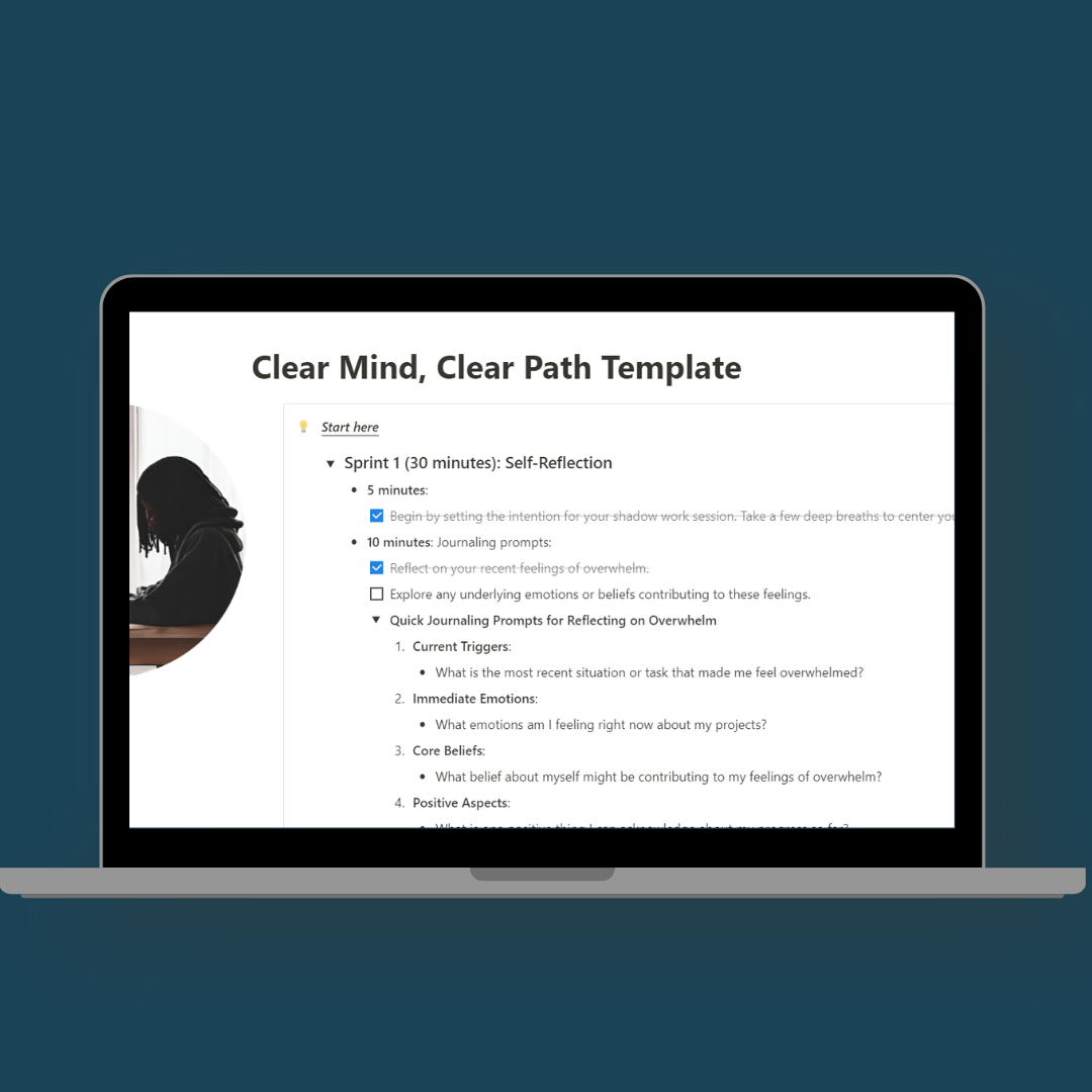 Get Clear Mind, Clear Path Template by The Seid Store on Selar