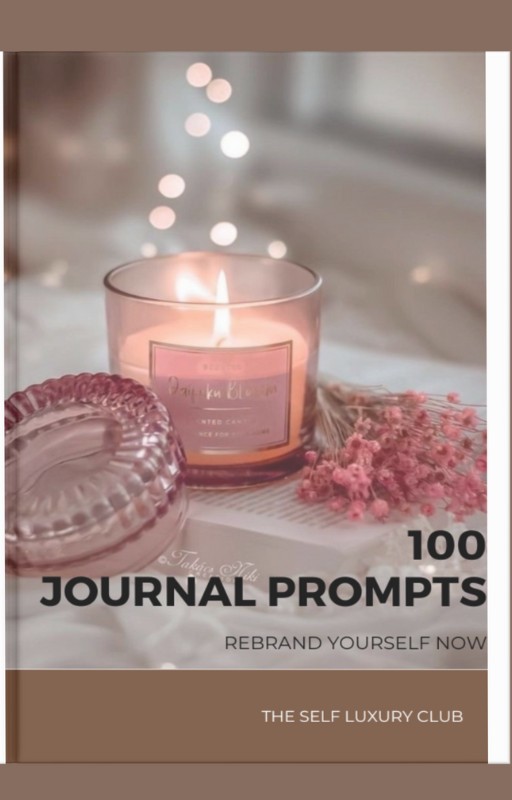Buy 100 JOURNAL PROMPTS GUIDE-Rebrand yourself by THE SELF LUXURY CLUB ...