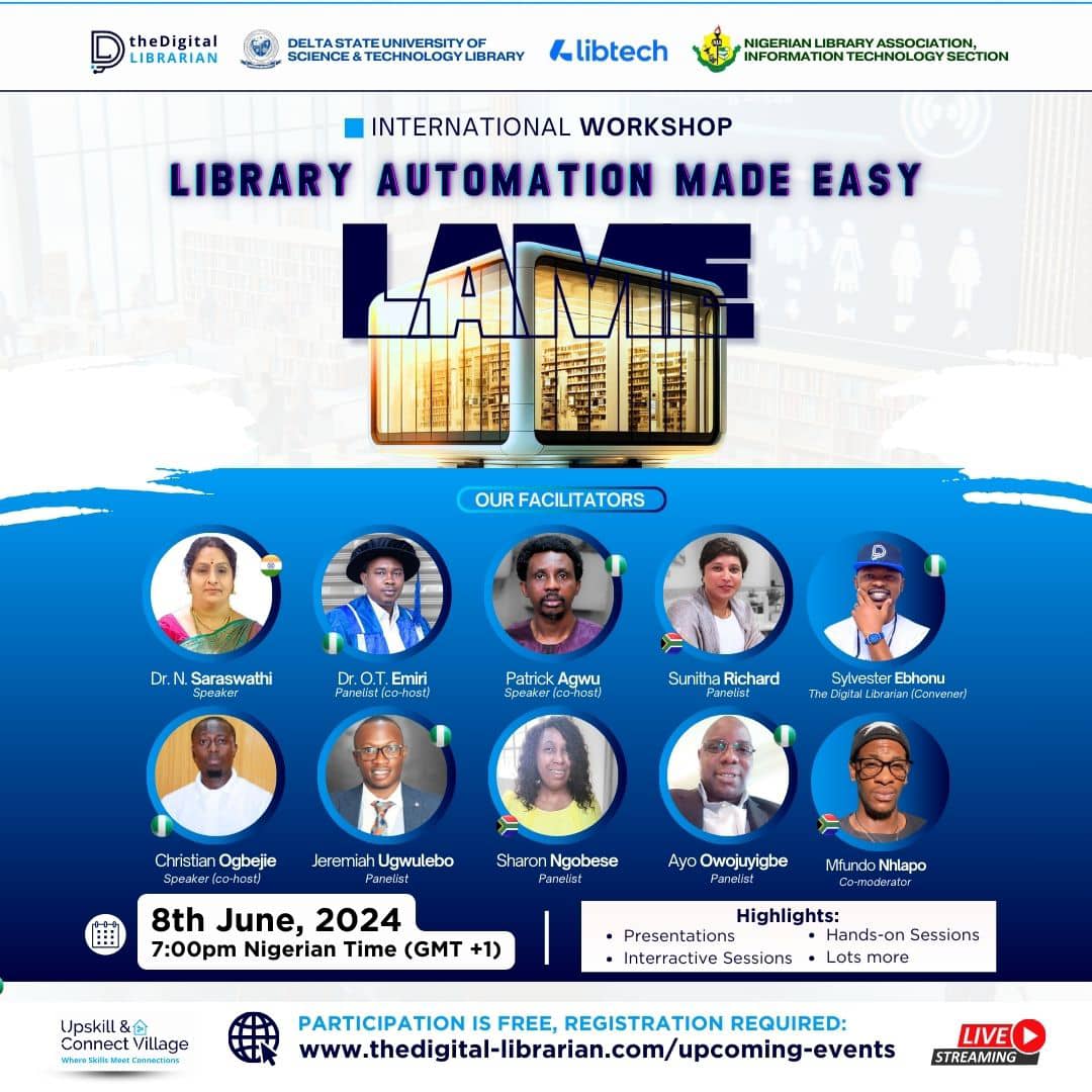 Get LIBRARY AUTOMATION MADE EASY (L.A.M.E) by The Digital Librarian on Selar