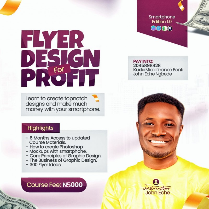 Buy Smartphone Graphic Design Academy by John Eche on Selar.co