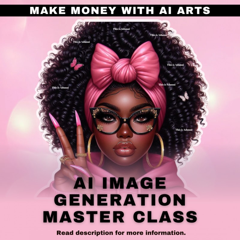 Buy Ai Image Generation Master Class by Becoming Her Journey 🎀 on Selar