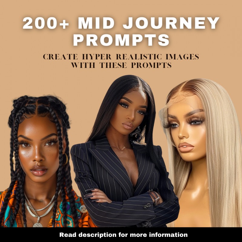 Buy Mid journey prompts to creating hyper-realistic Ai images by ...
