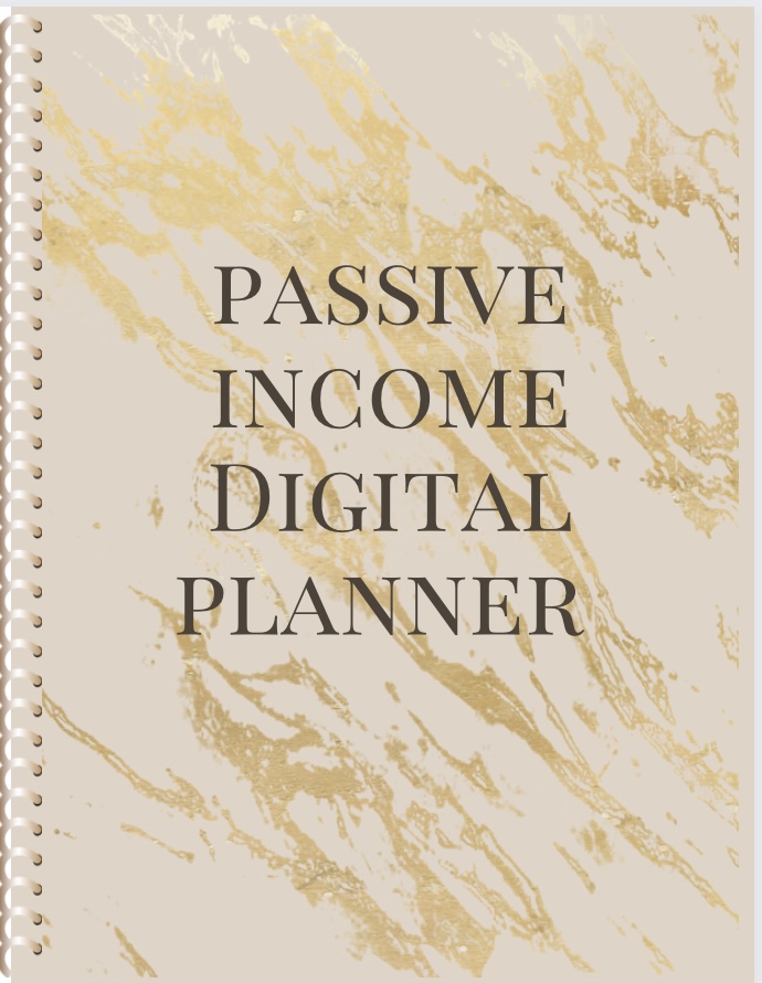 Buy Digital planner for passive online income by Tiffany Rosemary on Selar