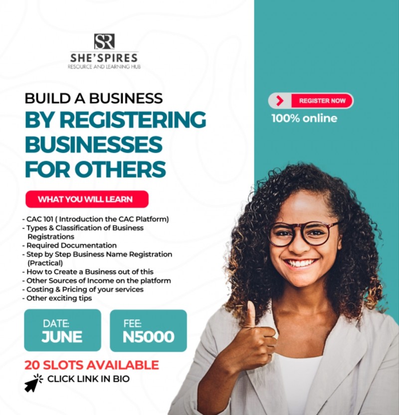 Buy Build A Business Registering Businesses On Cac By Tinah On Selar
